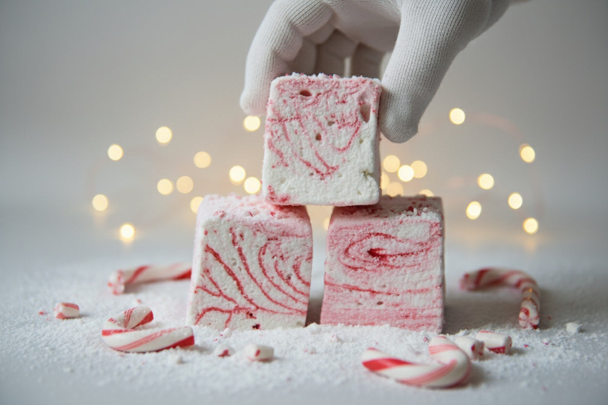 Corn‑Syrup‑Free Marshmallows with Organic Marshmallow Root: Peppermint ...